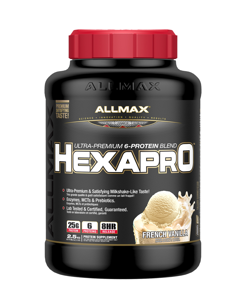 Allmax Nutrition Allmax Hexapro 5lb Vanilla - Vitamin King - Sports ...