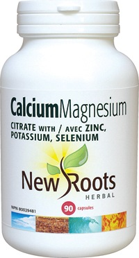 New Roots New Roots Calcium Magnesium Citrate 90 caps - Vitamin King ...