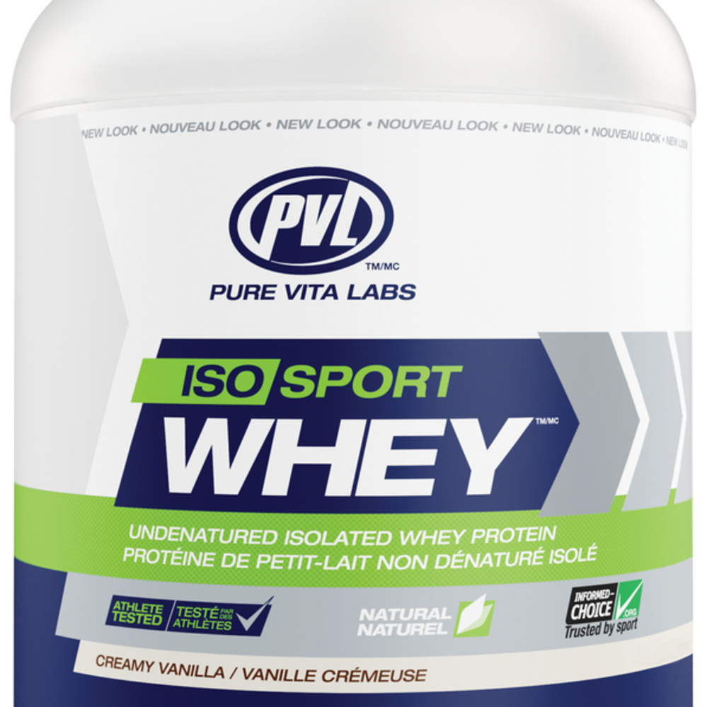 PVL PVL Essentials Iso-Sport Whey Vanilla 2.27kg - Vitamin King ...