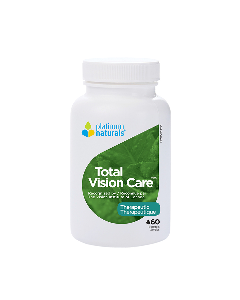 Platinum Naturals Platinum Total Vision Care 60 softgels - Vitamin King ...