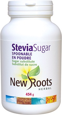New Roots Stevia Sugar Spoonable 454 g - Vitamin King - Sports ...
