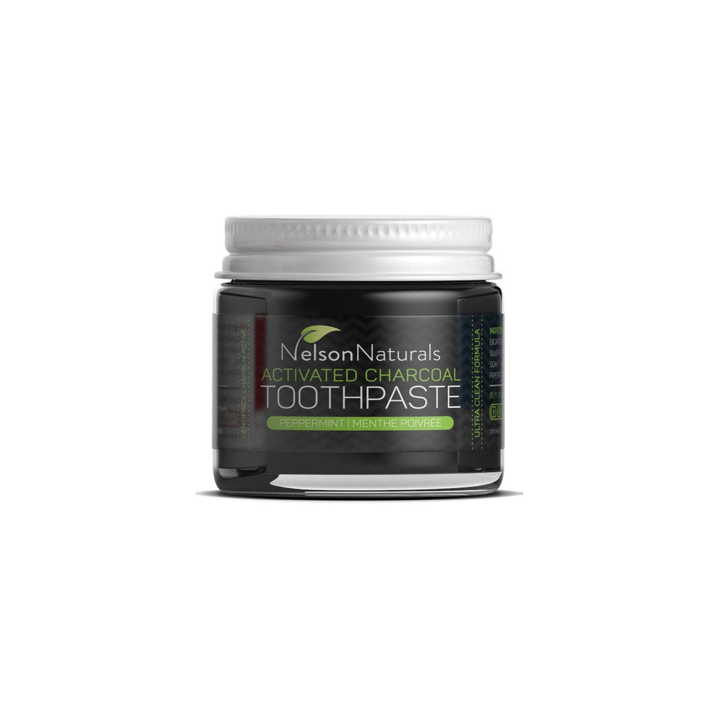 Nelson Naturals Toothpaste Activated Charcoal Peppermint 30ml - Vitamin ...