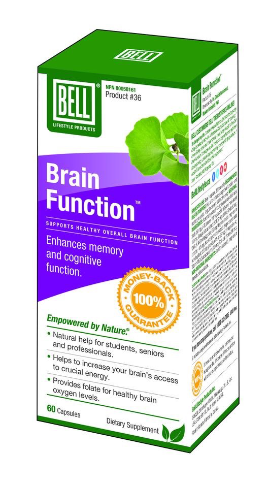 Bell Lifestyle Bell Brain Function 60 caps - Vitamin King - Sports ...