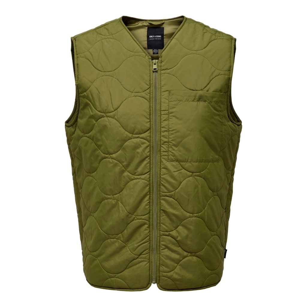 Only & Sons : Art Quilted Jacket - WLKN Only & Sons : Art Quilted Jacket - WLKN