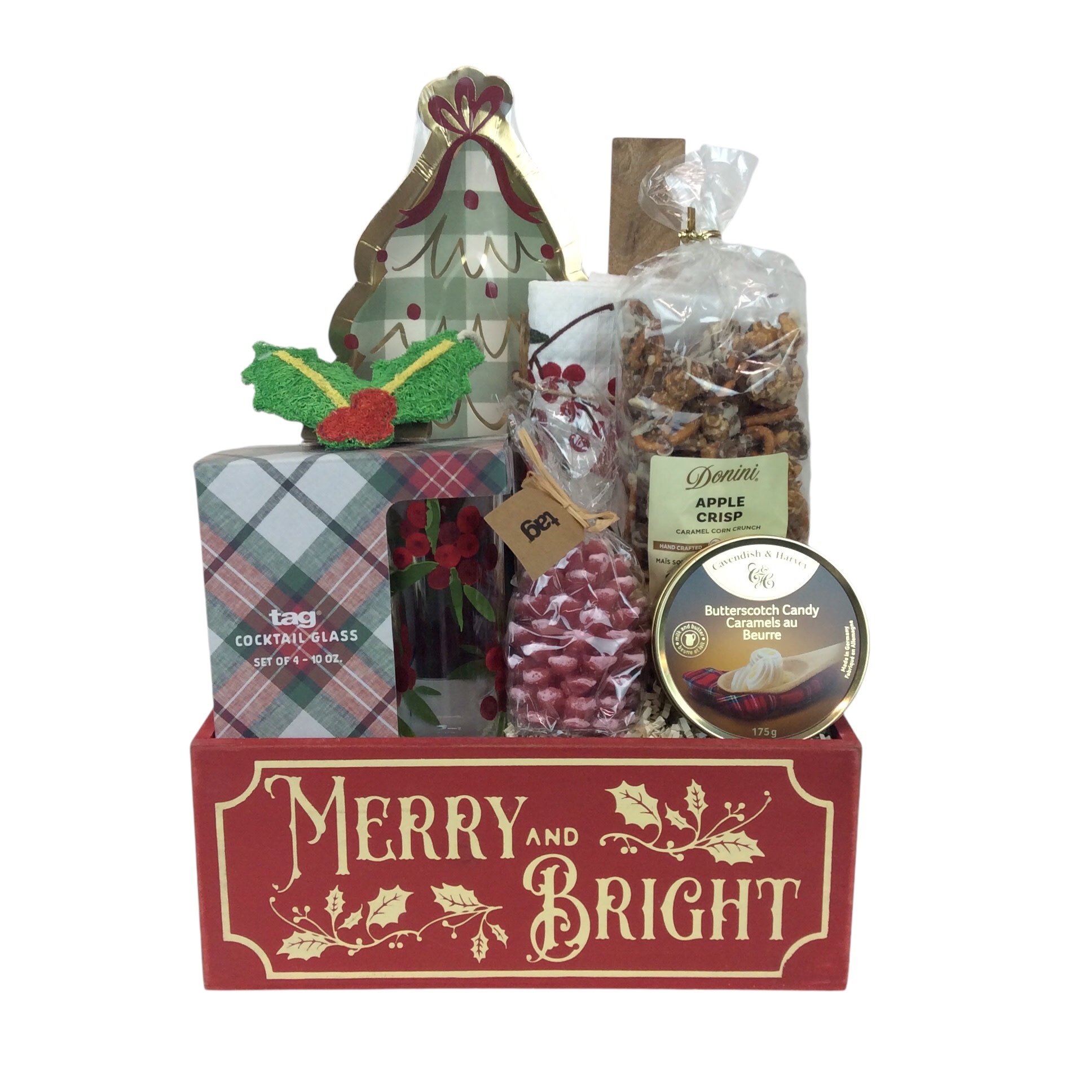 Merry & Bright Basket - BasketBelle