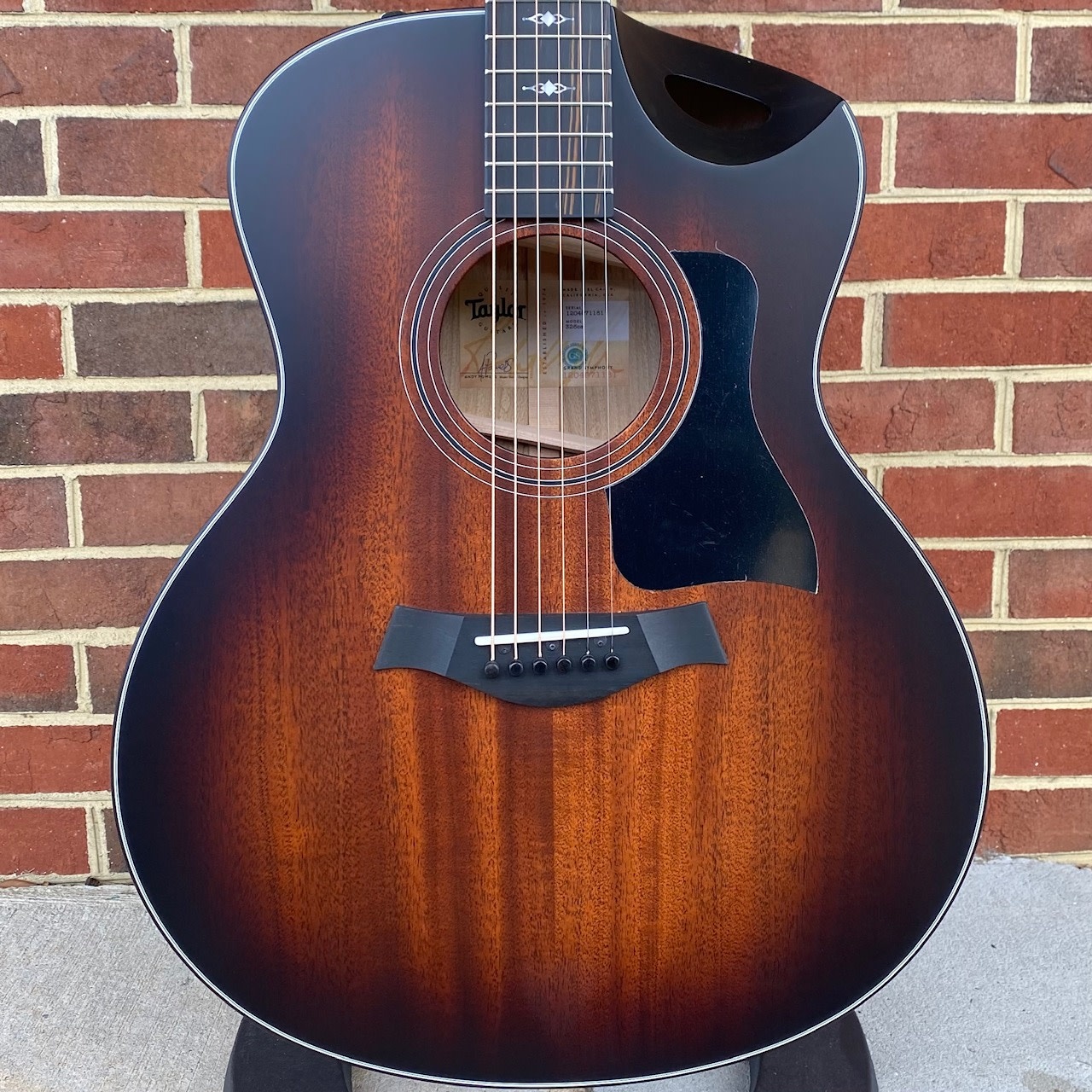 Taylor 326ce, Grand Symphony, Urban Ash Back and Sides, Mahogany Top ...