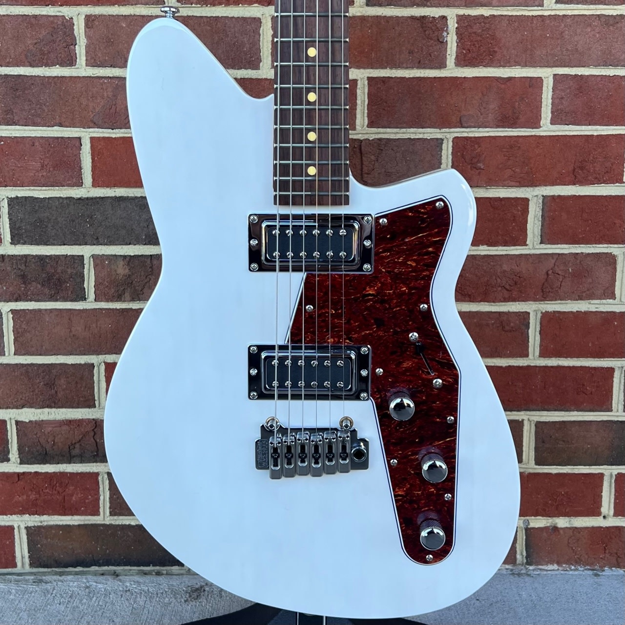 Reverend Jetstream RB, Trans White, Korina Body, Roasted Maple Neck ...