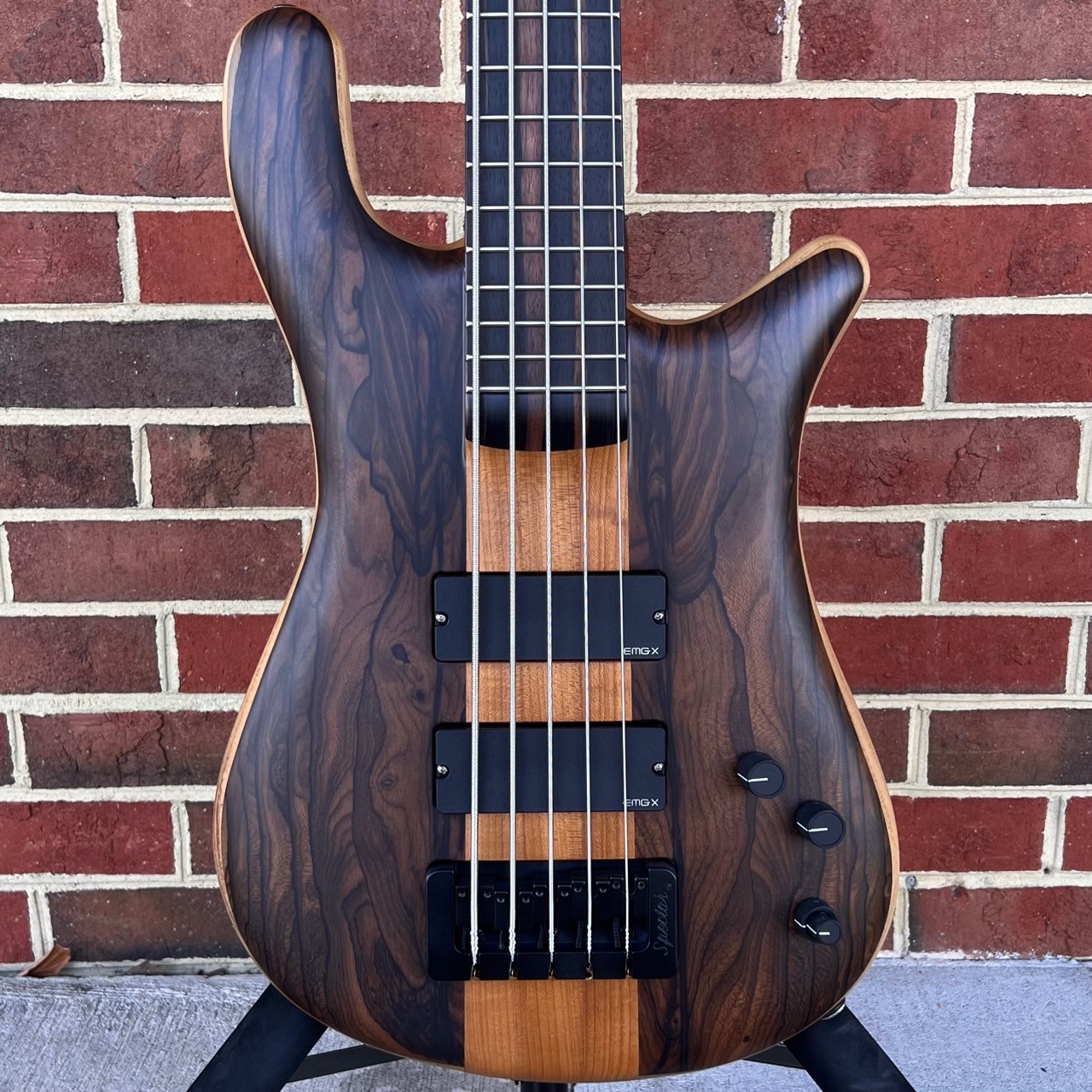 Spector USA NS-5XL, Ziricote Top & Back, Empresswood/Paulownia Center ...