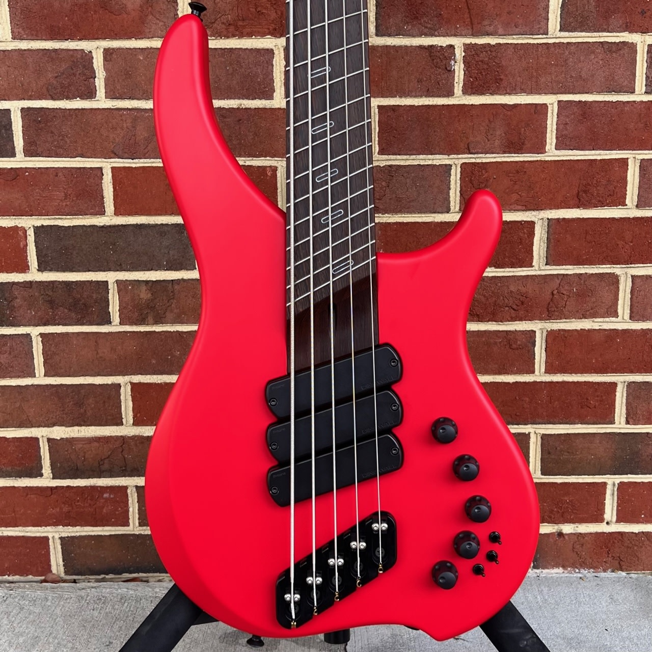 Dingwall Custom ABZ 5-String, 3x P-Tone Pickups, Ferrari Red Matte ...
