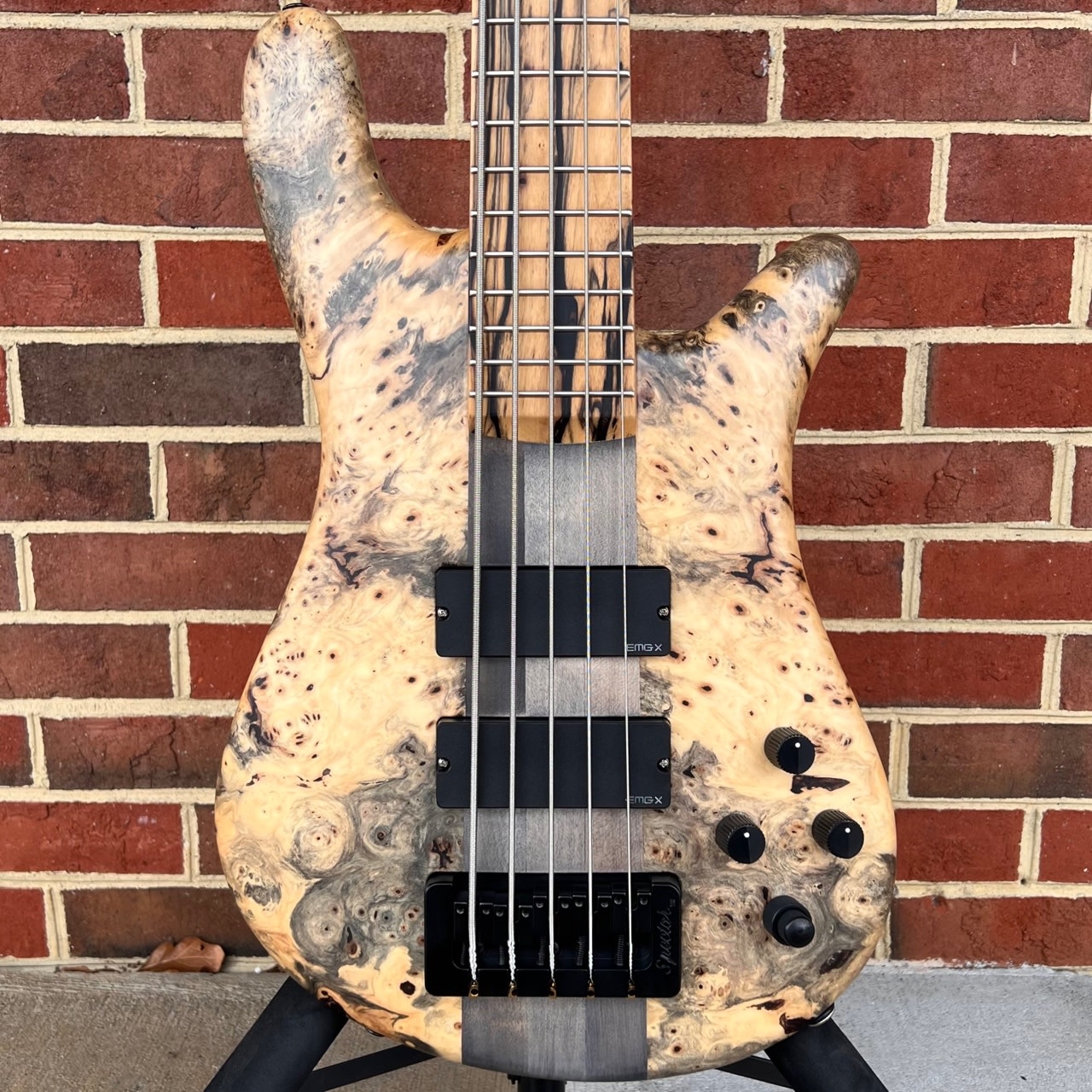 Spector USA NS-5XL, The Music Loft 30th Anniversary, Buckeye Burl Top ...