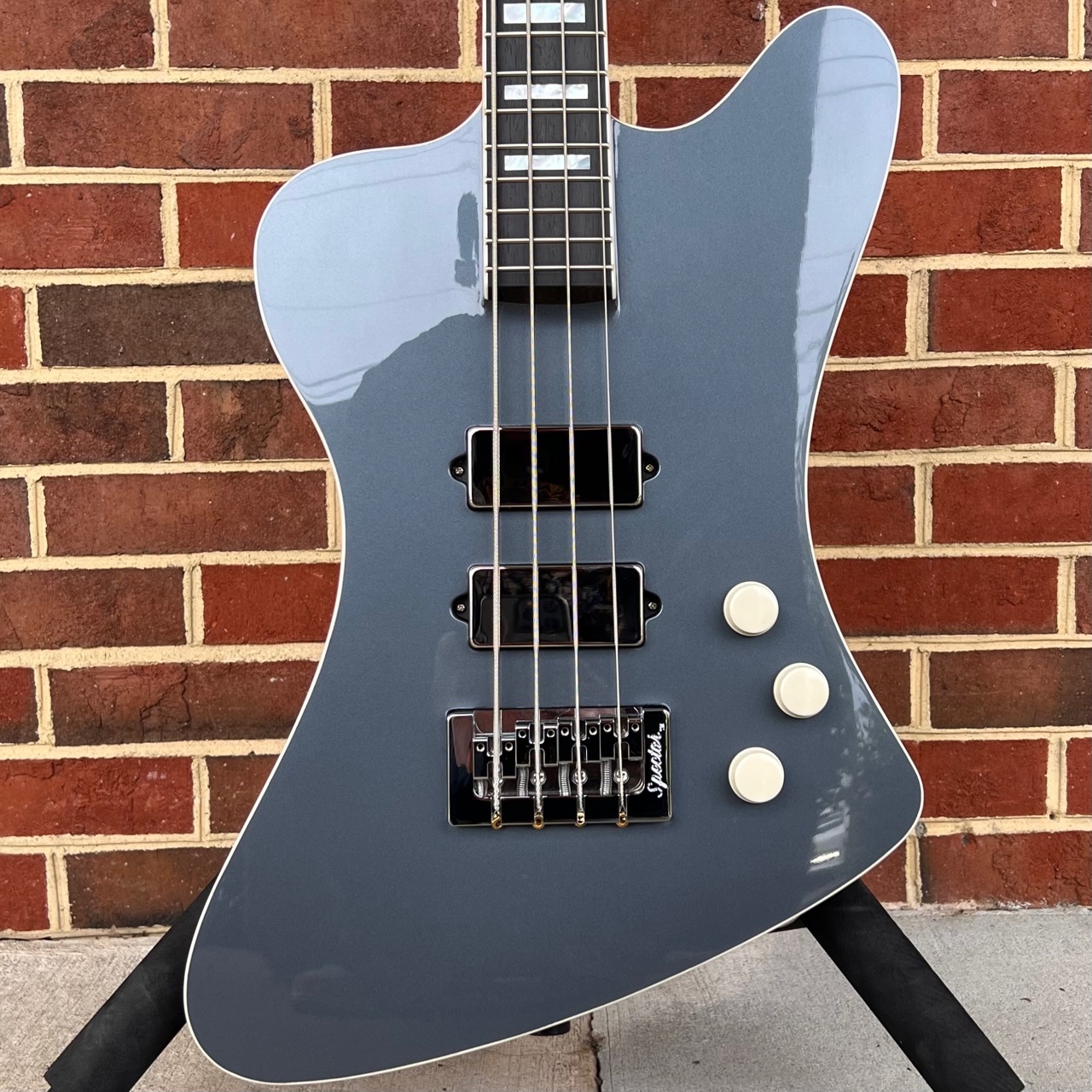 Spector USA NS-4X Gabe, Woodstock Custom Collection V2, Charcoal Frost ...