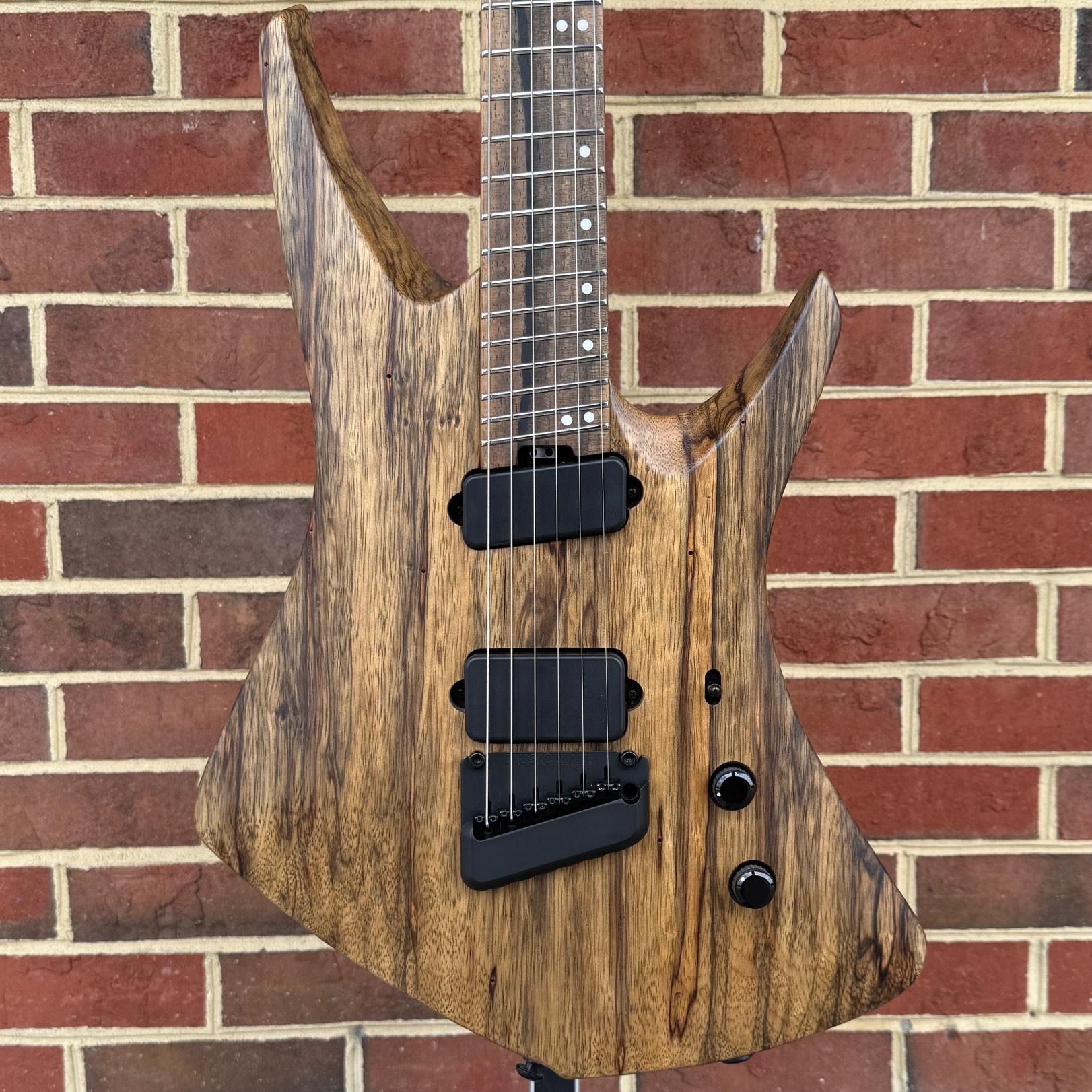 Music Man Kaizen 6 Limited Edition, 1 of 50, Black Limba Body, Roasted ...