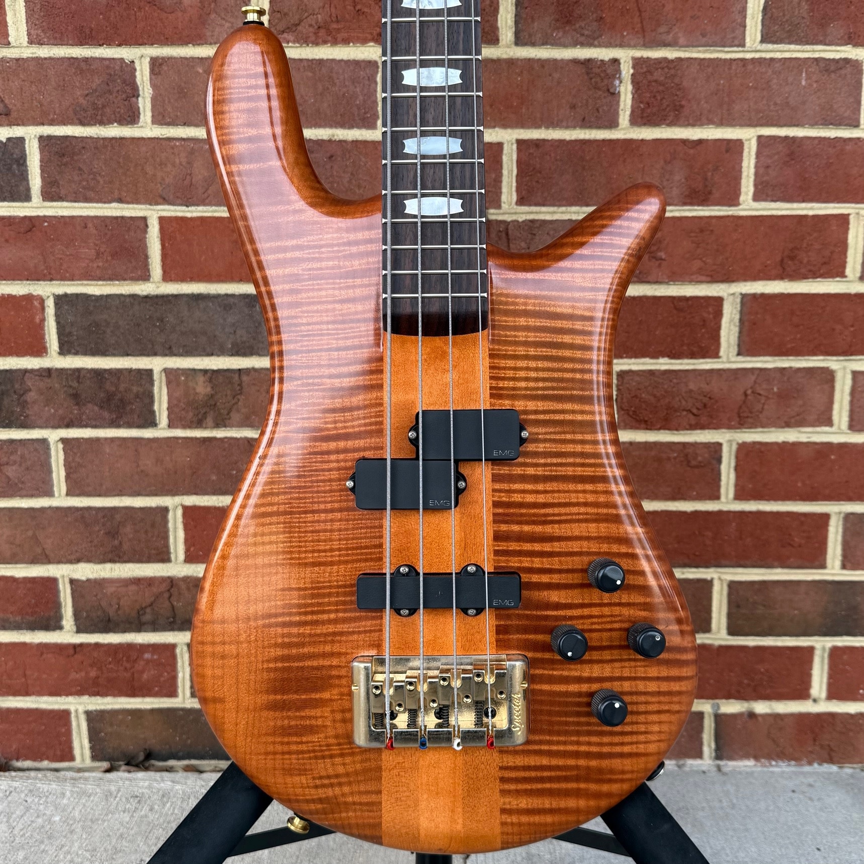 Spector Euro Doug Wimbish Limited Edition, Amber Aged Relic, Figured ...