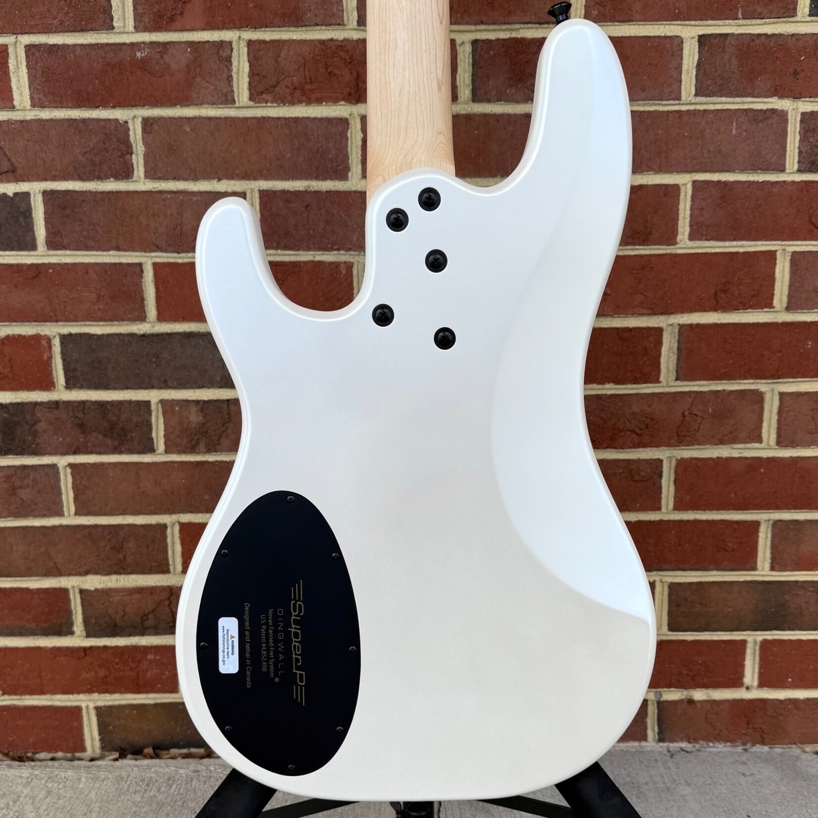 Dingwall SP1 4-String, Matte Ducati Pearl White, Alder Body, Maple Neck ...