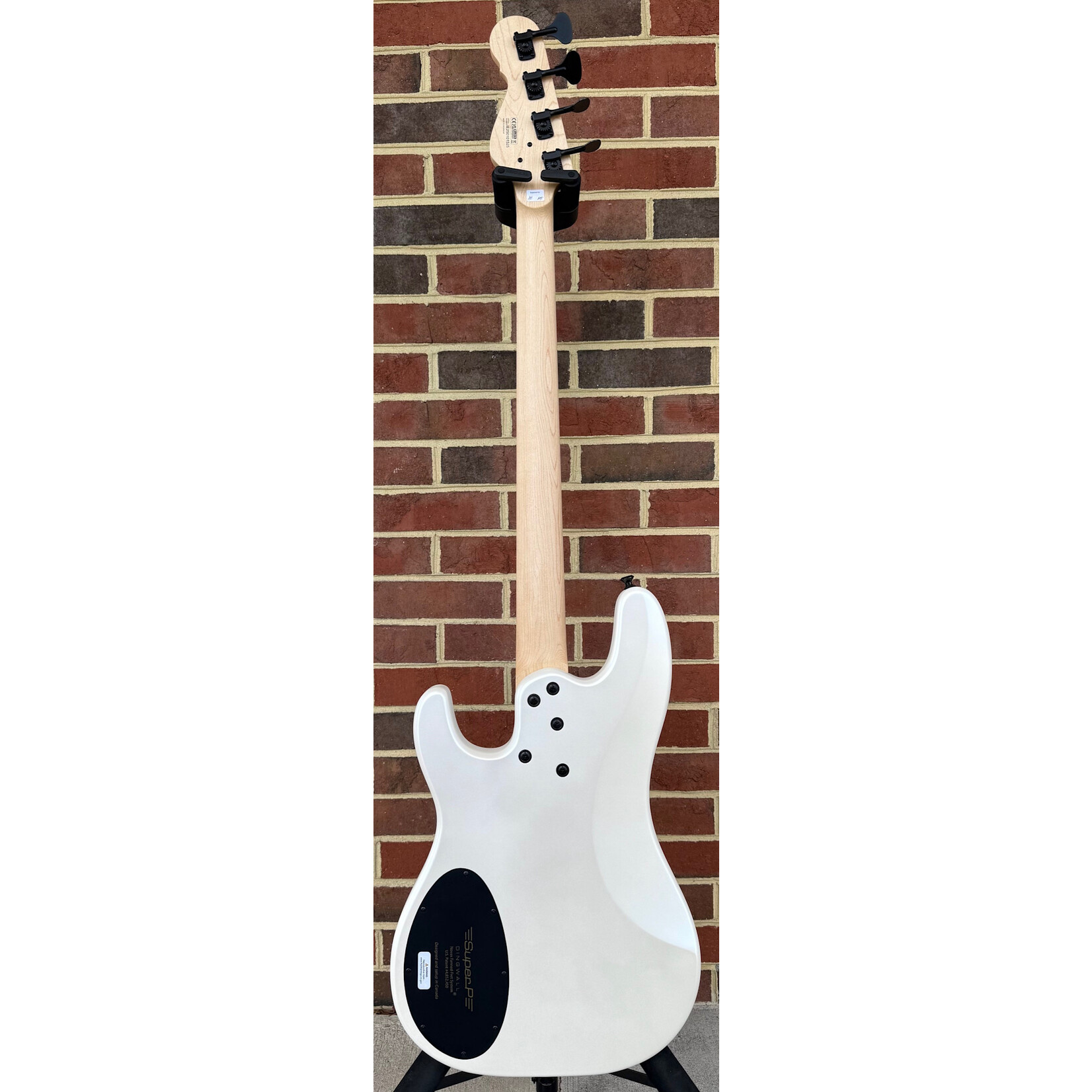 Dingwall SP1 4-String, Matte Ducati Pearl White, Alder Body, Maple Neck ...