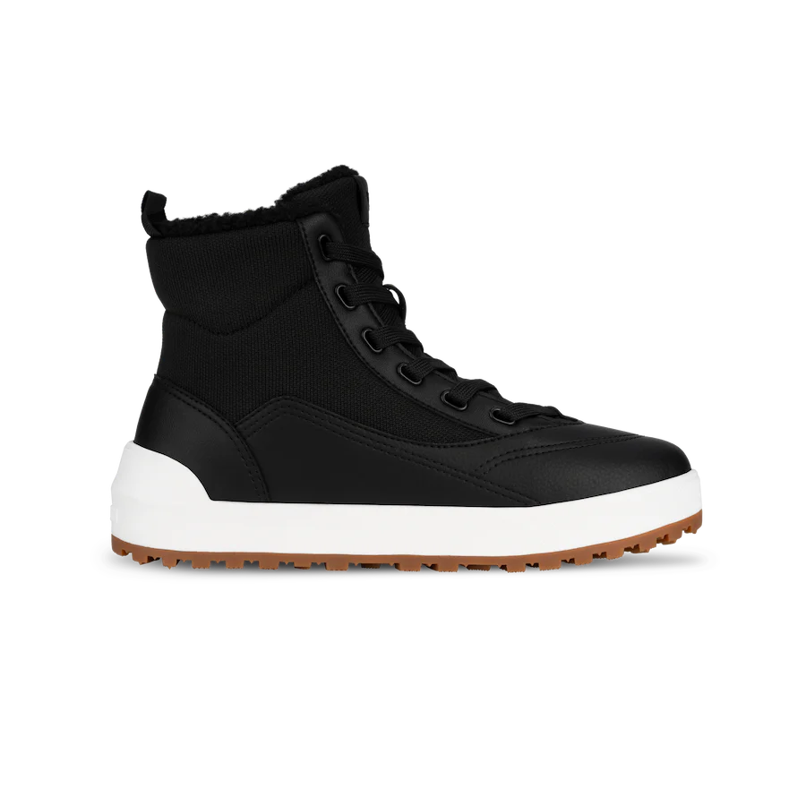 VESSI Women's Alta High Top 2.0 ASPHALT BLACK - A Step Ahead Footwear