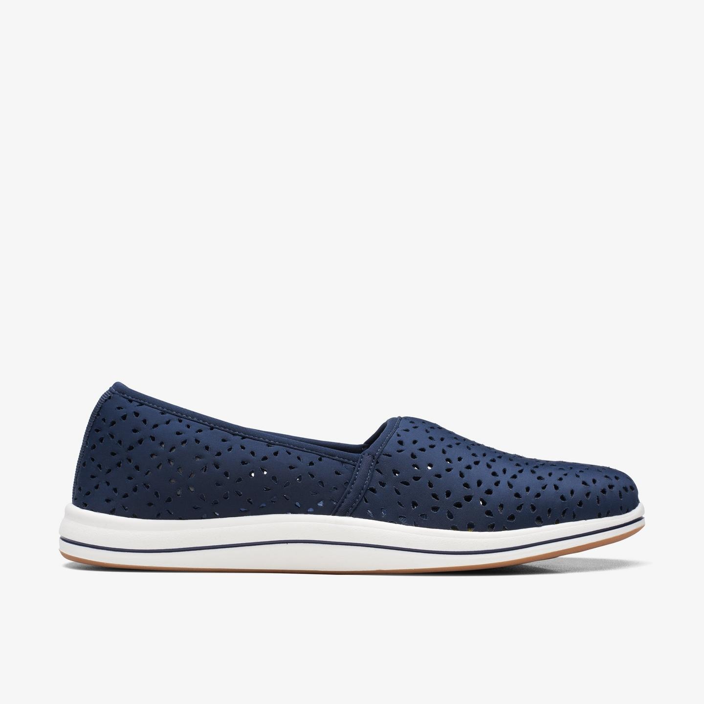 CLARKS Breeze Emily 26171360 NAVY - A Step Ahead Footwear