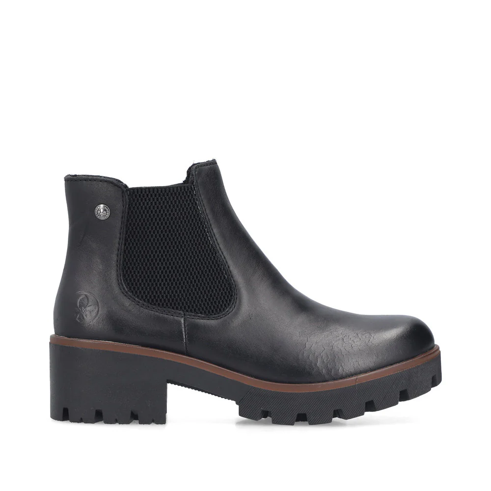 RIEKER 79265-03 Bootie (Chunk Sole) - A Step Ahead Footwear