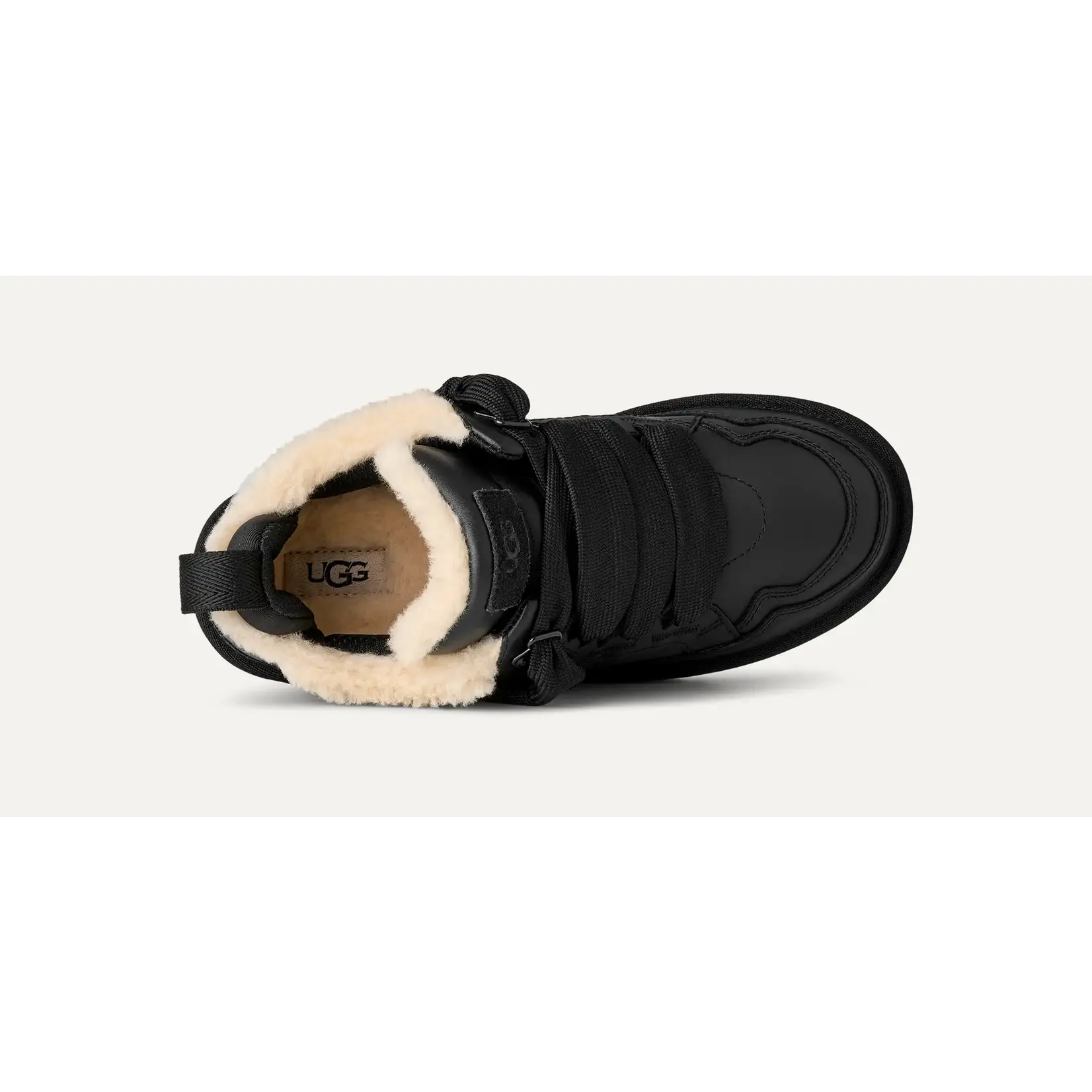 UGG 1171537 LOWMEL LTHR - BLK - A Step Ahead Footwear
