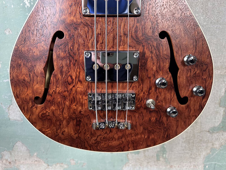 Warwick Masterbuilt Star Bass II Bubinga 2024 - Natural Transparent ...