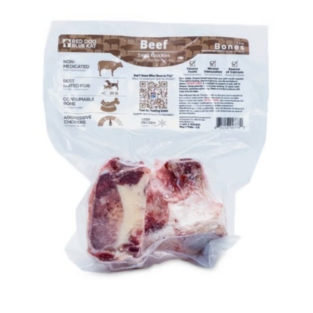 #RDBK Bone - Beef Knuckle Small (12/cs) - Woofy's by Paw Street Market