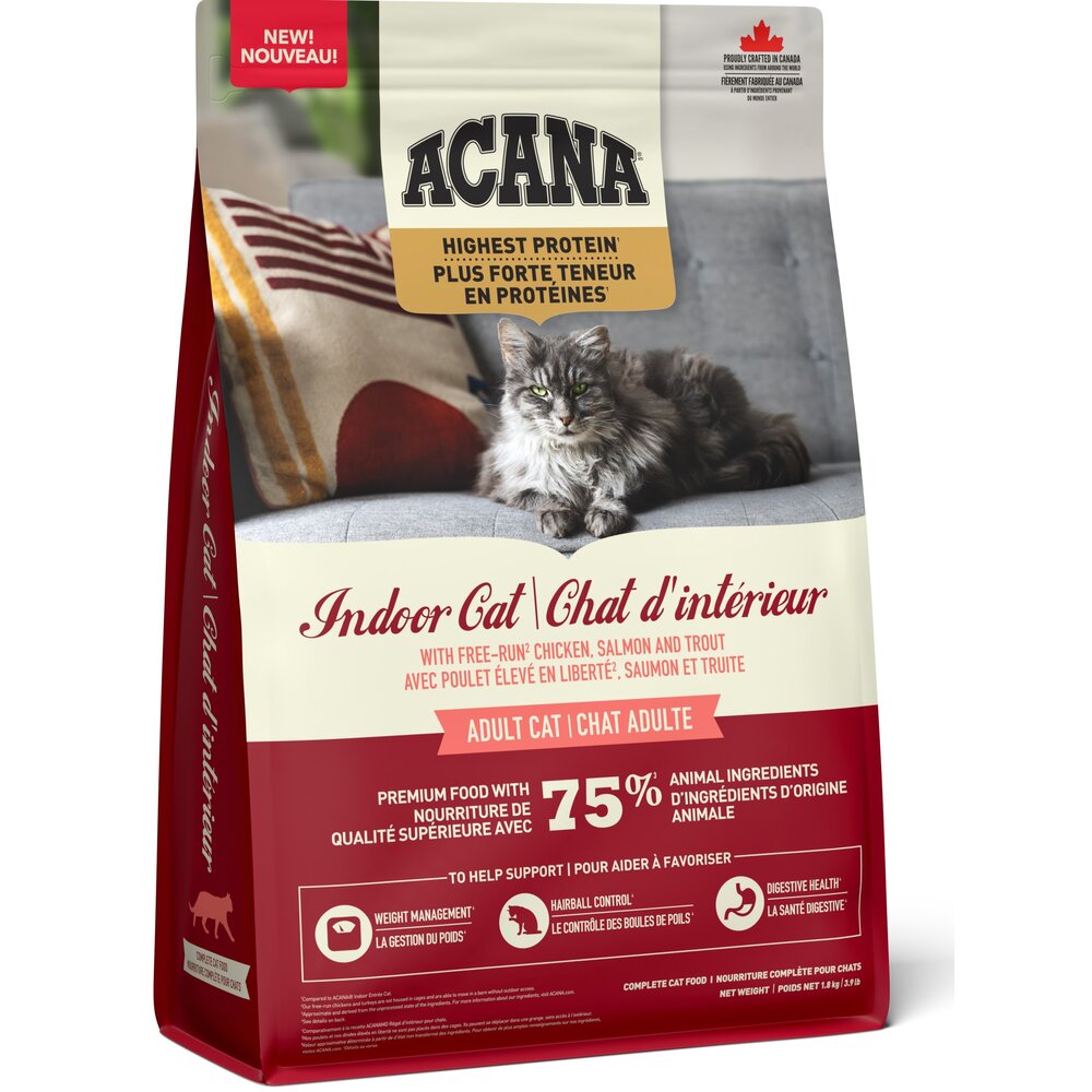 *New* Acana Highest Protein Indoor Cat 1.8kg - Woofy's by Paw Street Market