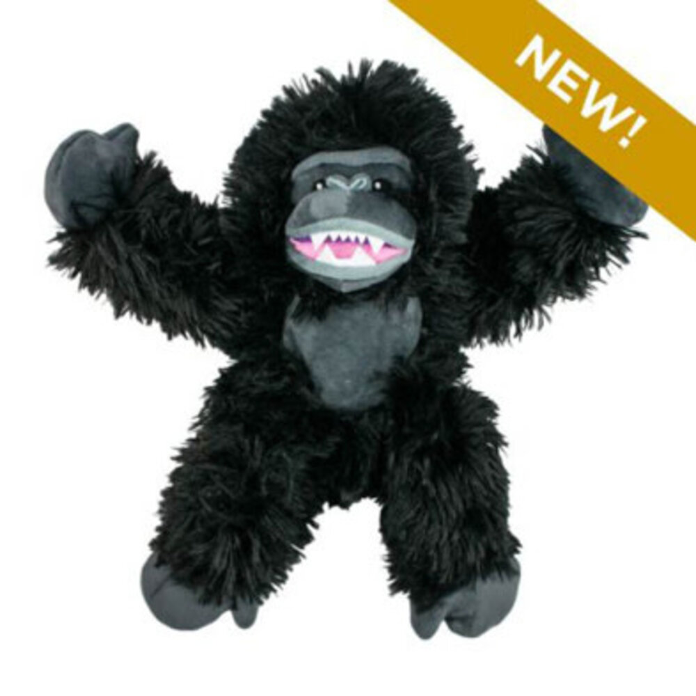 Tall Tails Rope Body Gorilla Toy 14" - Woofy's by Paw Street Market