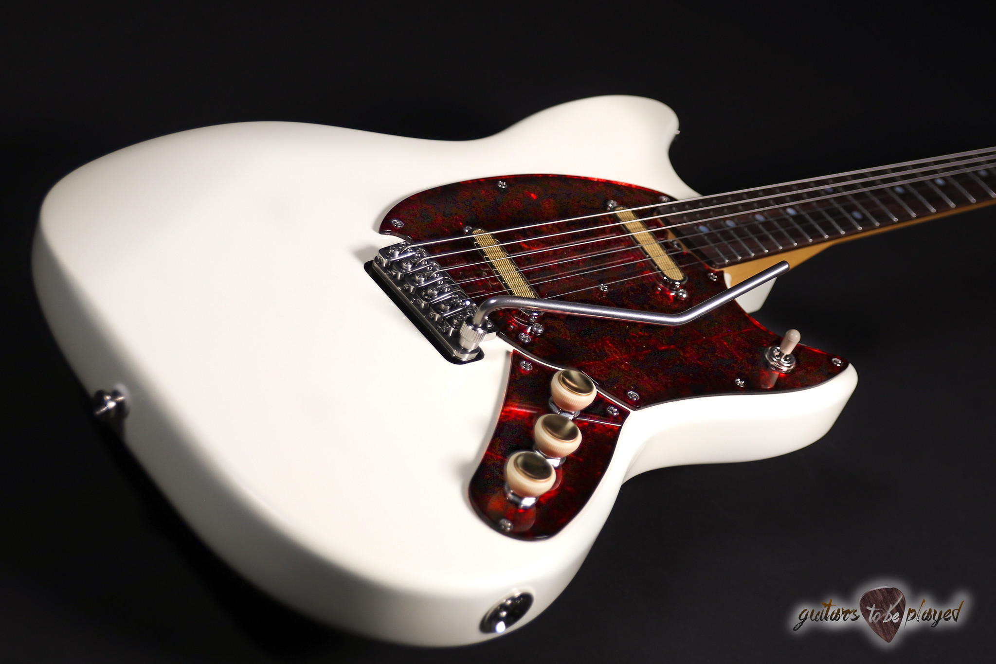 Elliott James Duke 357 Electric Guitar w/ VegaTrem - Vanilla Shake ...