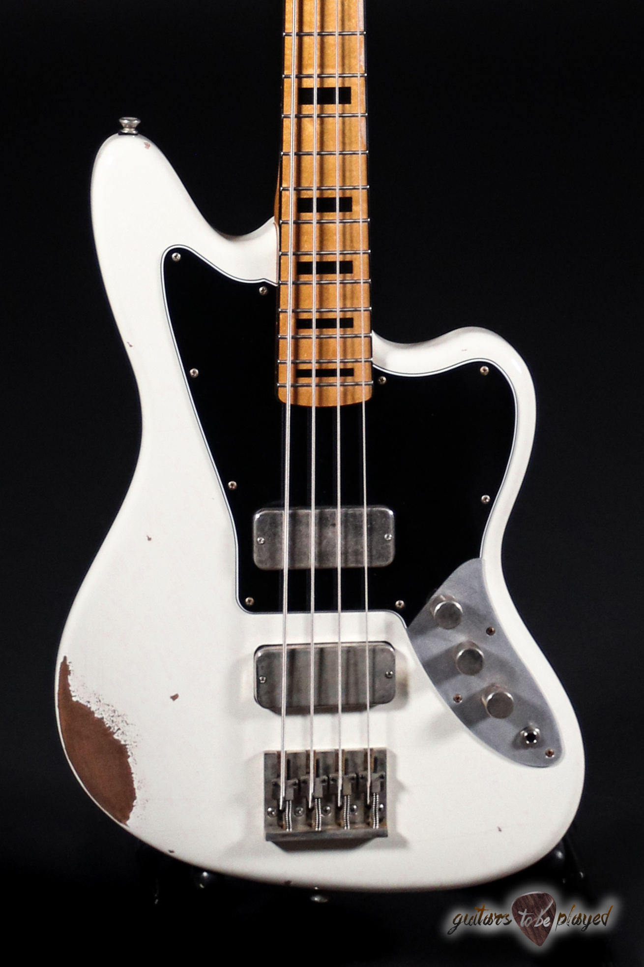 Fano JM4 Alt de Facto Bass Maple Fretboard w/ Blocks and Binding ...