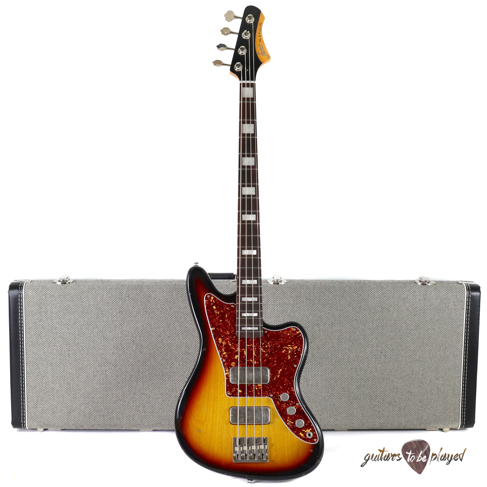 Fano JM4 Alt de Facto Bass Rosewood Fretboard & Block Inlays – 3-Tone ...