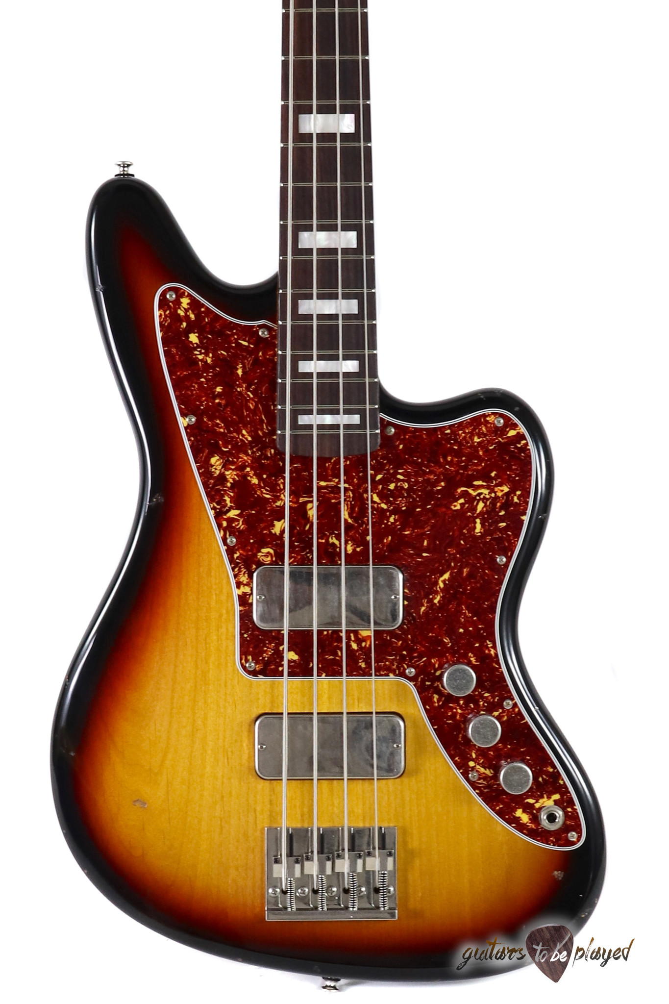 Fano JM4 Alt de Facto Bass Rosewood Fretboard & Block Inlays – 3-Tone ...