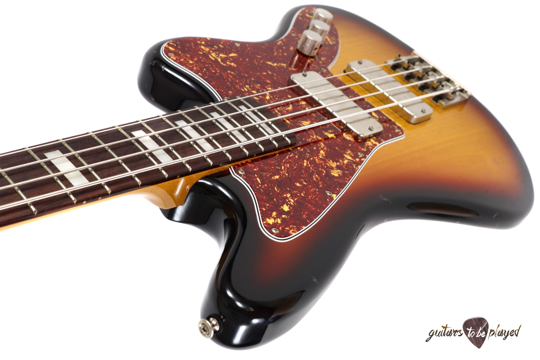 Fano JM4 Alt de Facto Bass Rosewood Fretboard & Block Inlays – 3-Tone ...