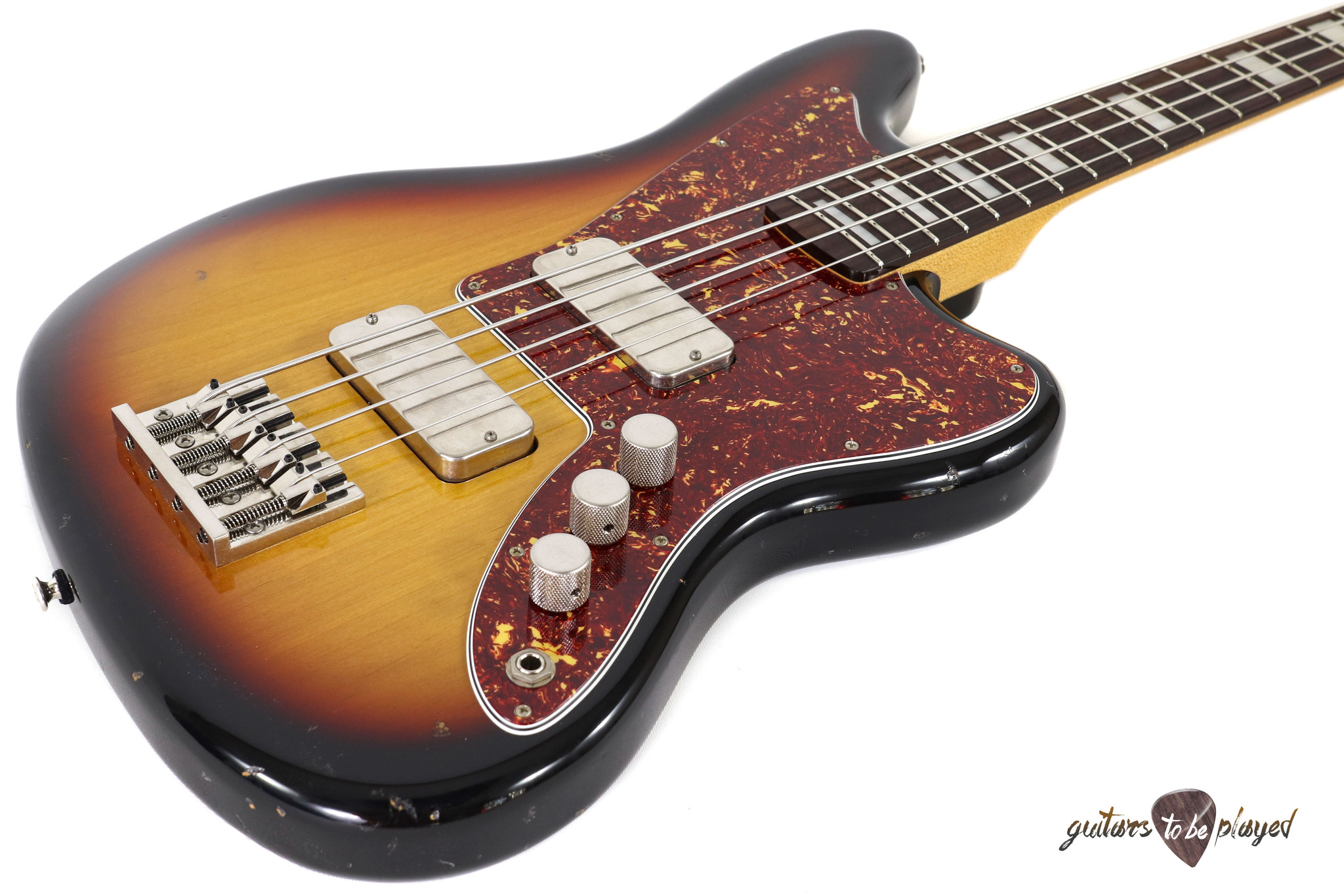 Fano JM4 Alt de Facto Bass Rosewood Fretboard & Block Inlays – 3-Tone ...