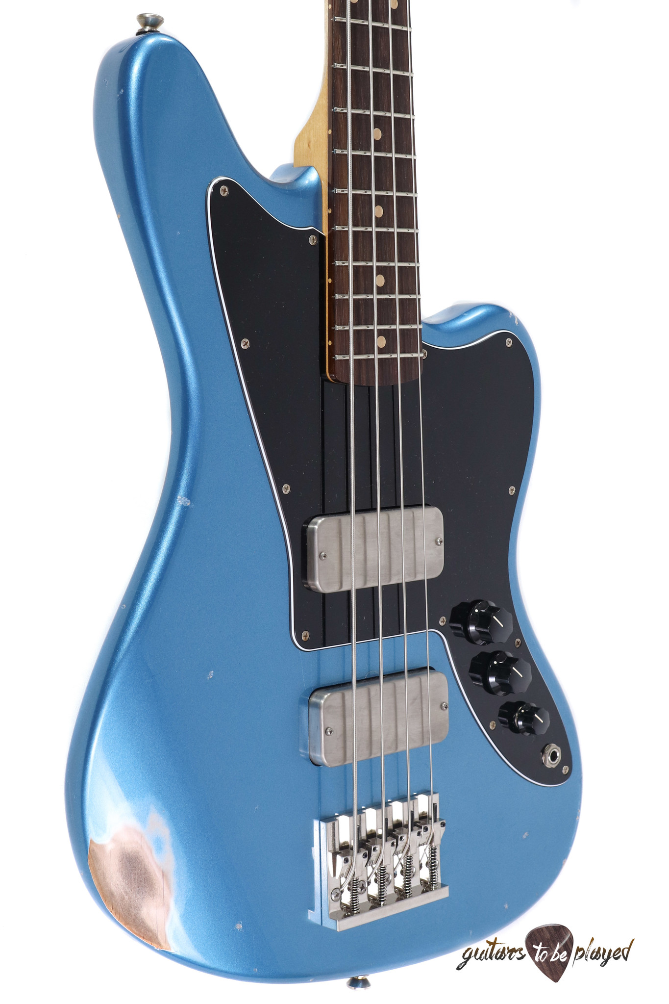 Fano JM4 Standard Bass RW Fingerboard w/ Bag - Lake Placid Blue (Med ...
