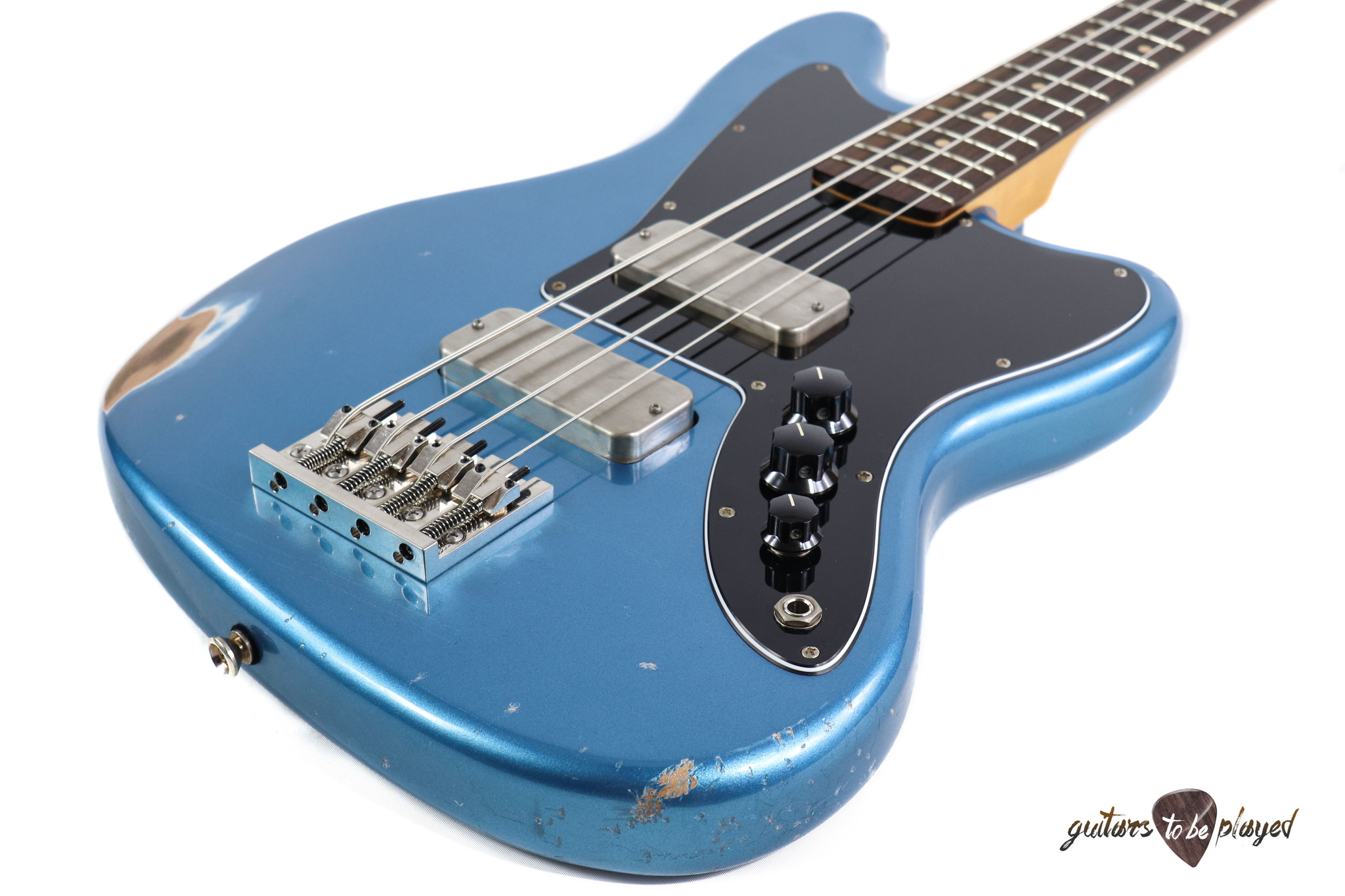 Fano JM4 Standard Bass RW Fingerboard w/ Bag - Lake Placid Blue (Med ...