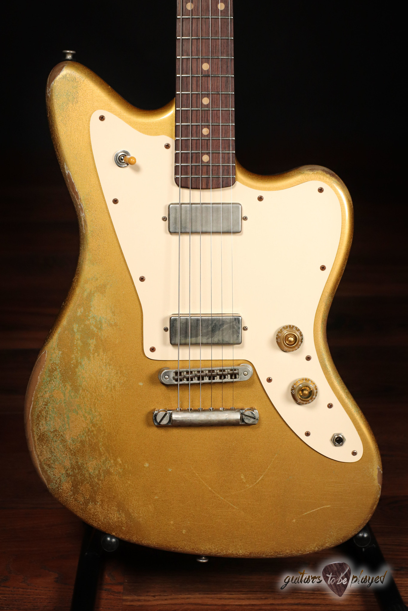 Fano JM6 Oltre Lollar Firebird Electric Guitar w/ Gigbag – Gold Top ...