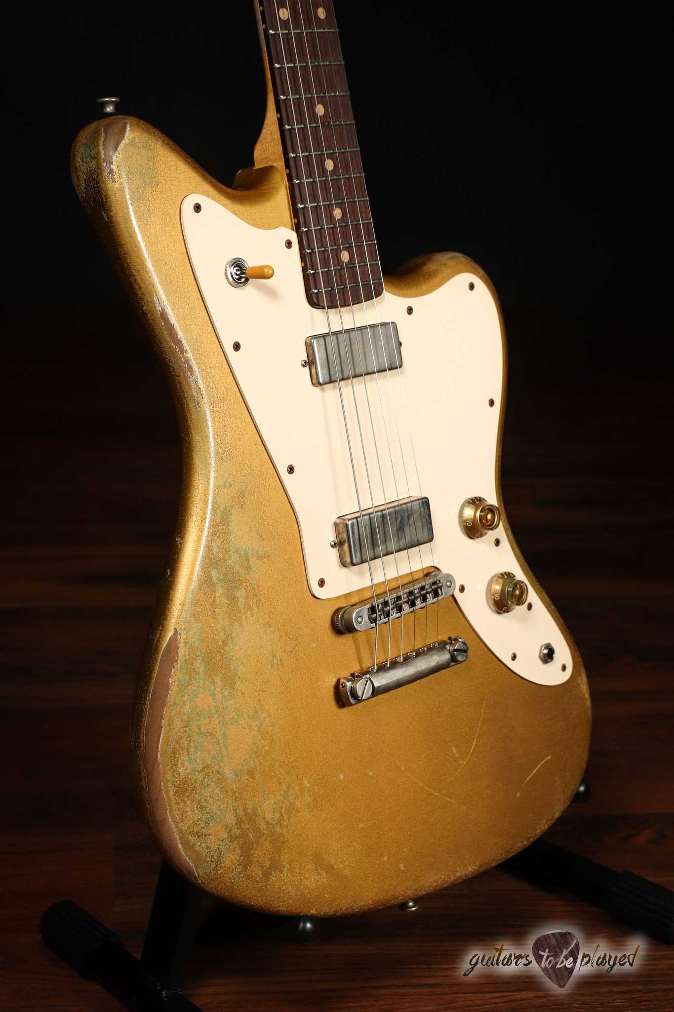 Fano JM6 Oltre Lollar Firebird Electric Guitar w/ Gigbag – Gold Top ...