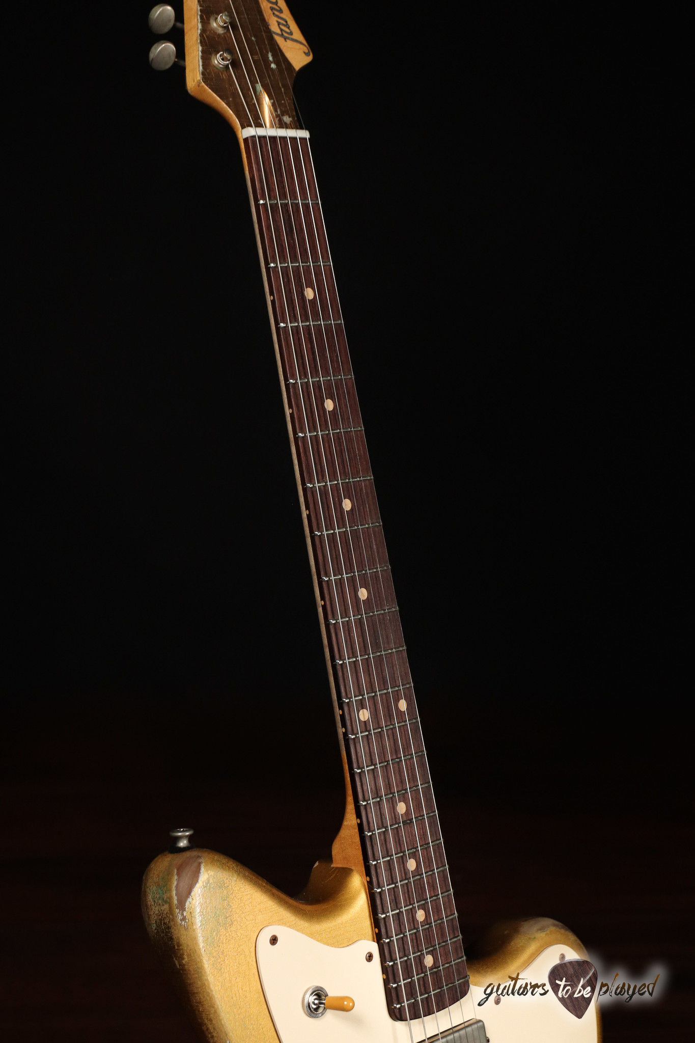 Fano JM6 Oltre Lollar Firebird Electric Guitar w/ Gigbag – Gold Top ...