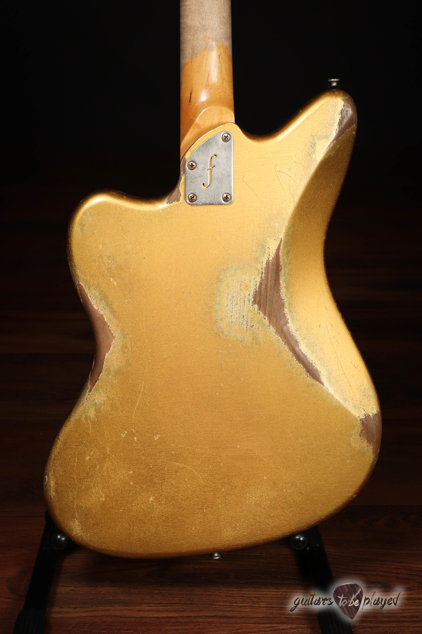 Fano JM6 Oltre Lollar Firebird Electric Guitar w/ Gigbag – Gold Top ...