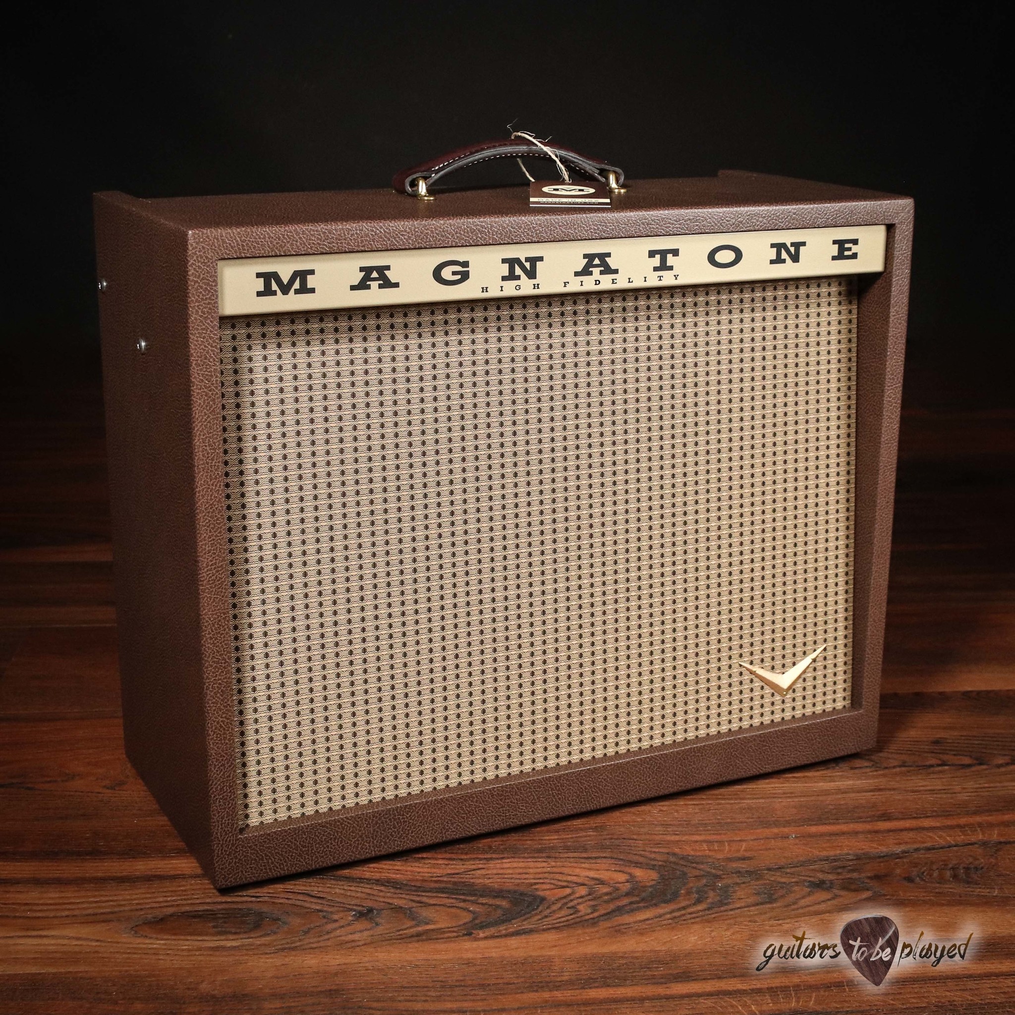 Magnatone Varsity Reverb 15W 1x12” Combo Amp w/ Footswitch & Cover ...