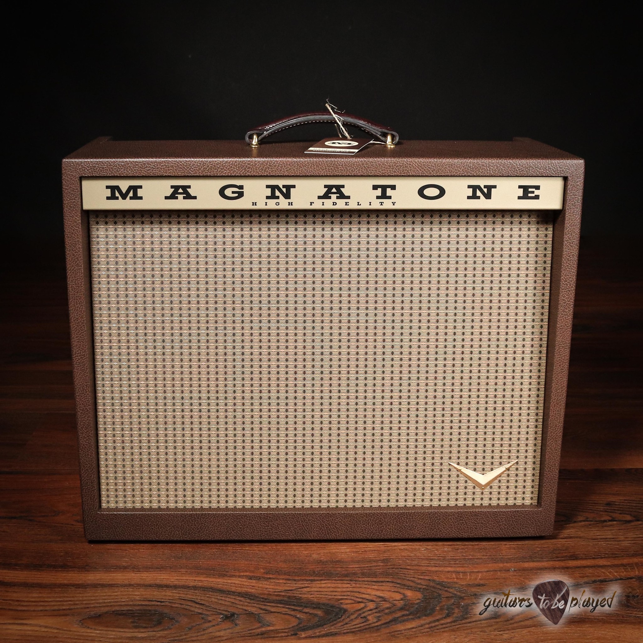 Magnatone Varsity Reverb 15W 1x12” Combo Amp w/ Footswitch & Cover ...