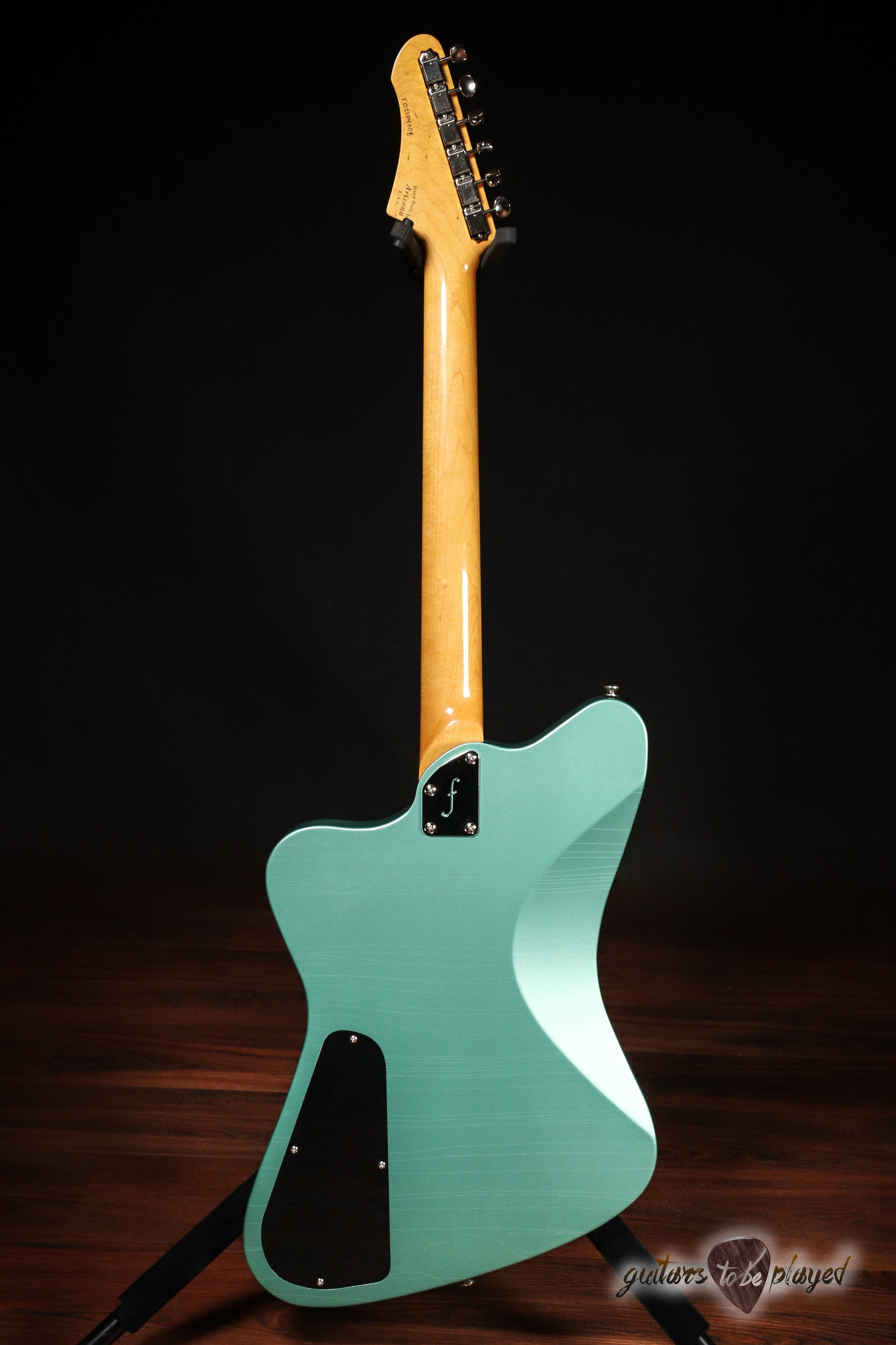 Fano PX6 Oltre TV Jones Power’Tron Electric Guitar w/ Gigbag – Inverness Green - Guitars To Be ...