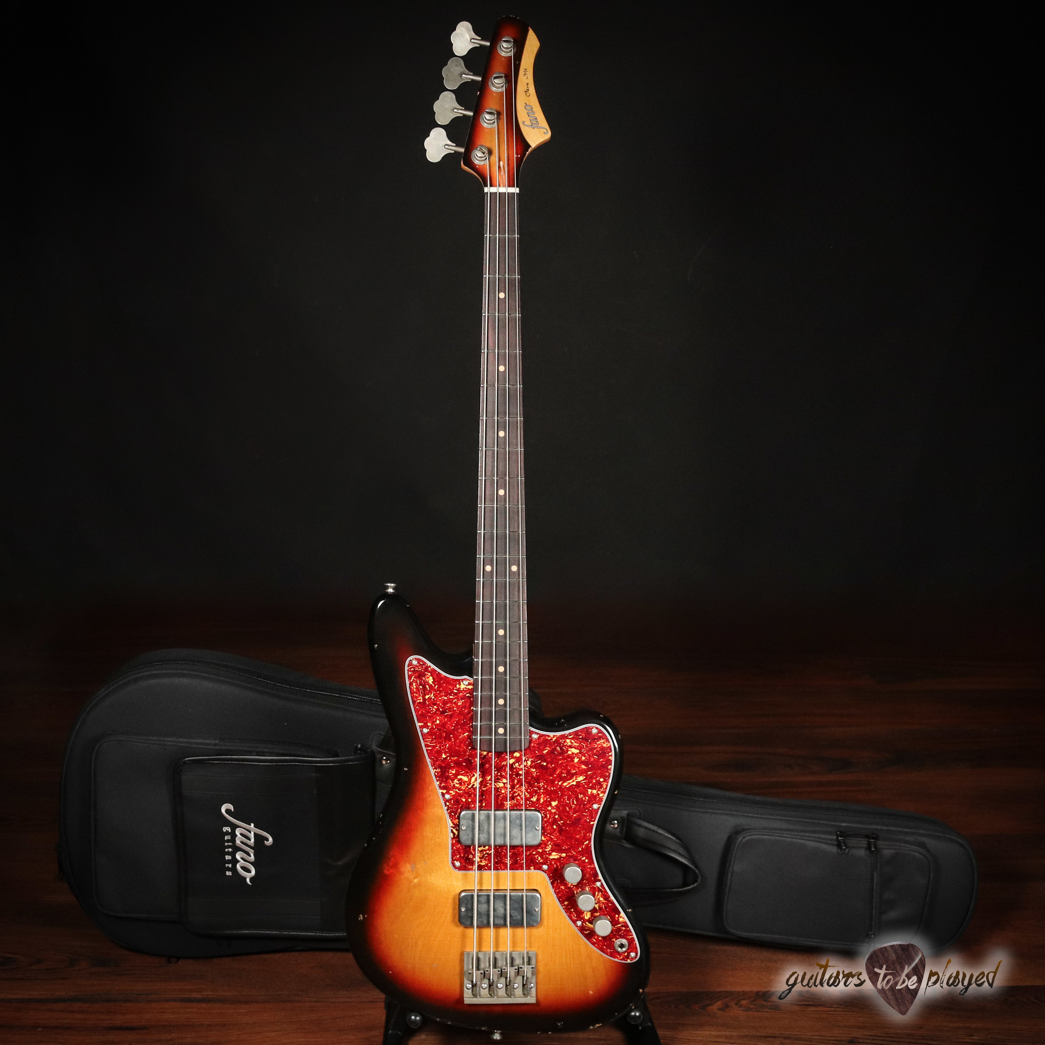 Fano JM4 Oltre Electric Bass Rosewood Fingerboard w/ Gigbag – 3-Tone ...