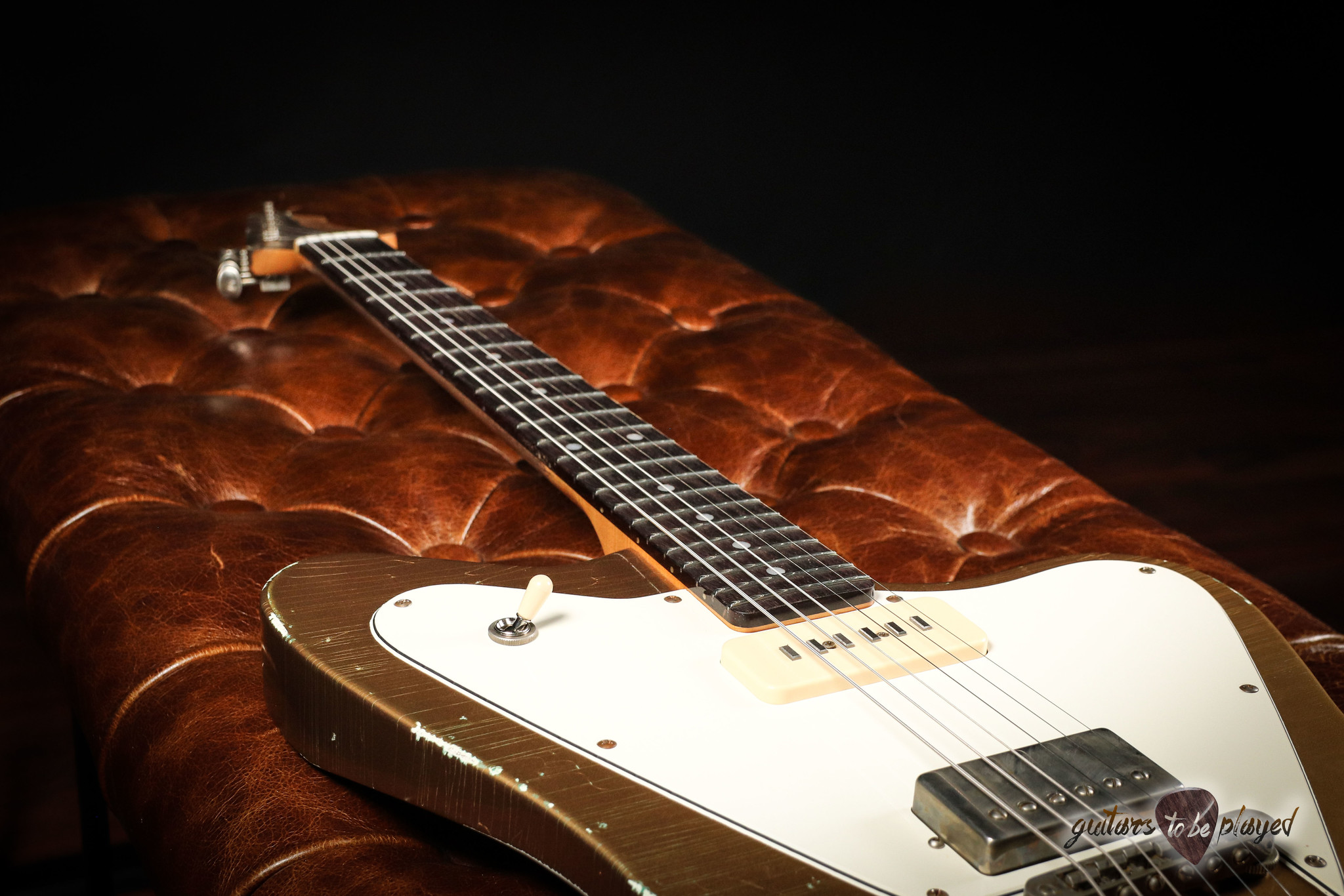 Fano PX6 Oltre Lollar Staple P-90/Imperial Electric Guitar w/ Gigbag – Gold Top - Guitars To Be ...