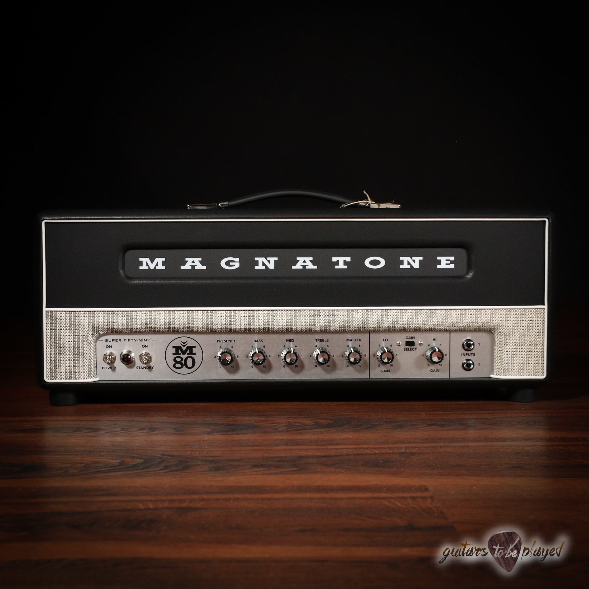 Magnatone Super Fifty-Nine M-80 45-Watt Tube Amp Head w/ Cover ...
