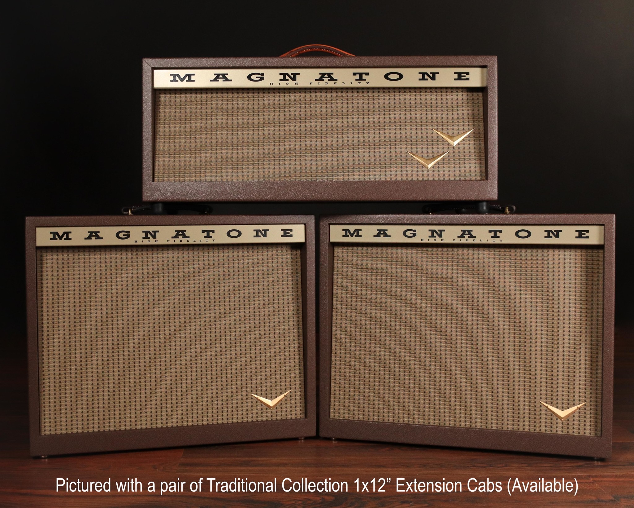 Magnatone Twilighter Stereo 22+22W Reverb/Vibrato Tube Amp Head ...