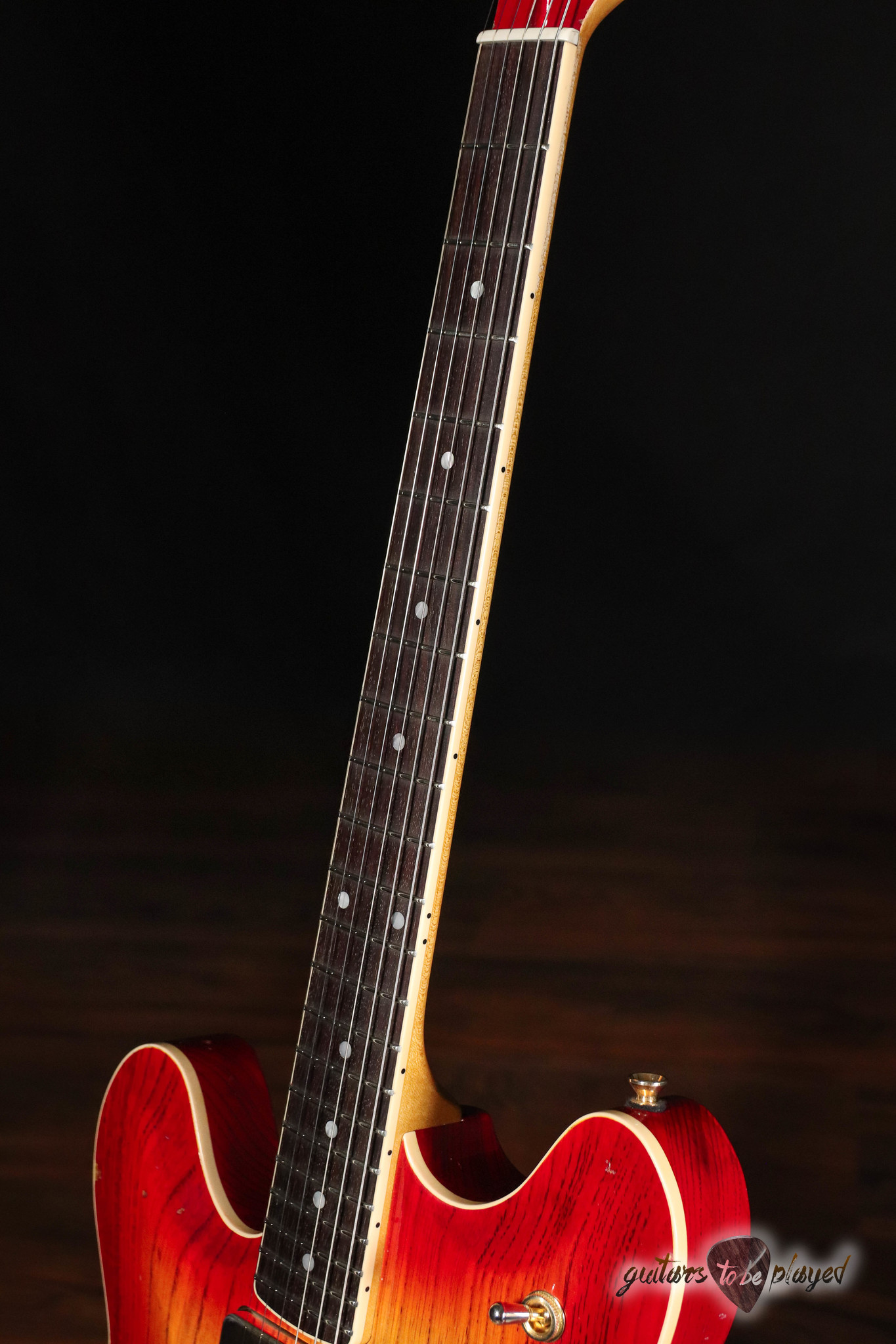 Fano GF6 Alt de Facto Left-Handed Semi-Hollow Guitar – Cherry Burst ...