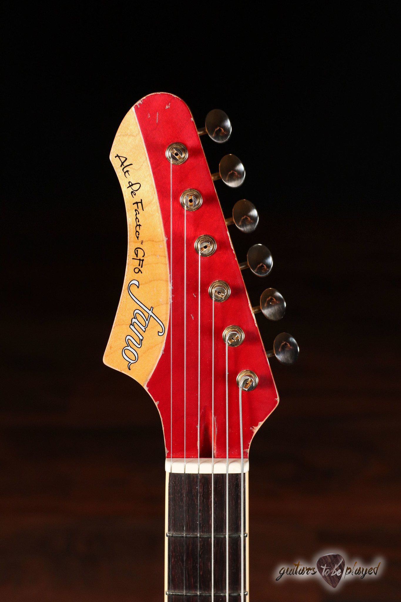 Fano GF6 Alt de Facto Left-Handed Semi-Hollow Guitar – Cherry Burst ...