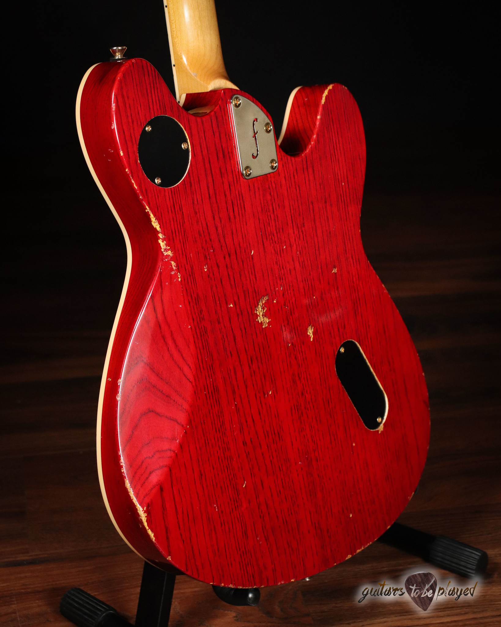 Fano GF6 Alt de Facto Left-Handed Semi-Hollow Guitar – Cherry Burst ...