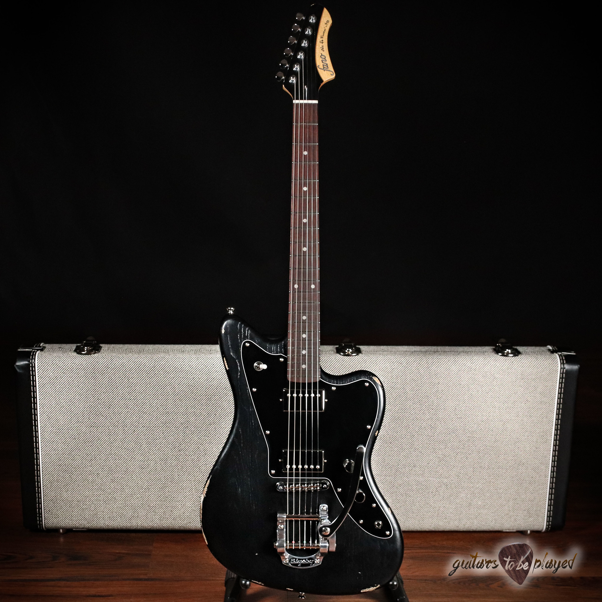 Fano JM6 Alt de Facto Lollar Imperial Swamp Ash Guitar w/ Bigsby ...